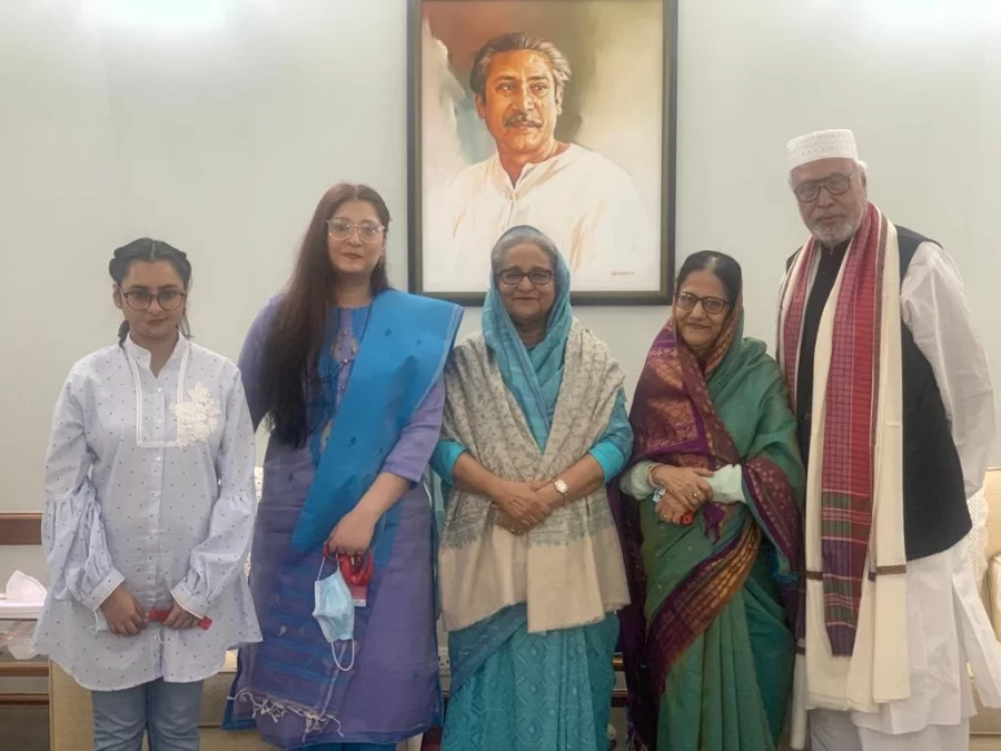 Kader Siddique meets PM Hasina