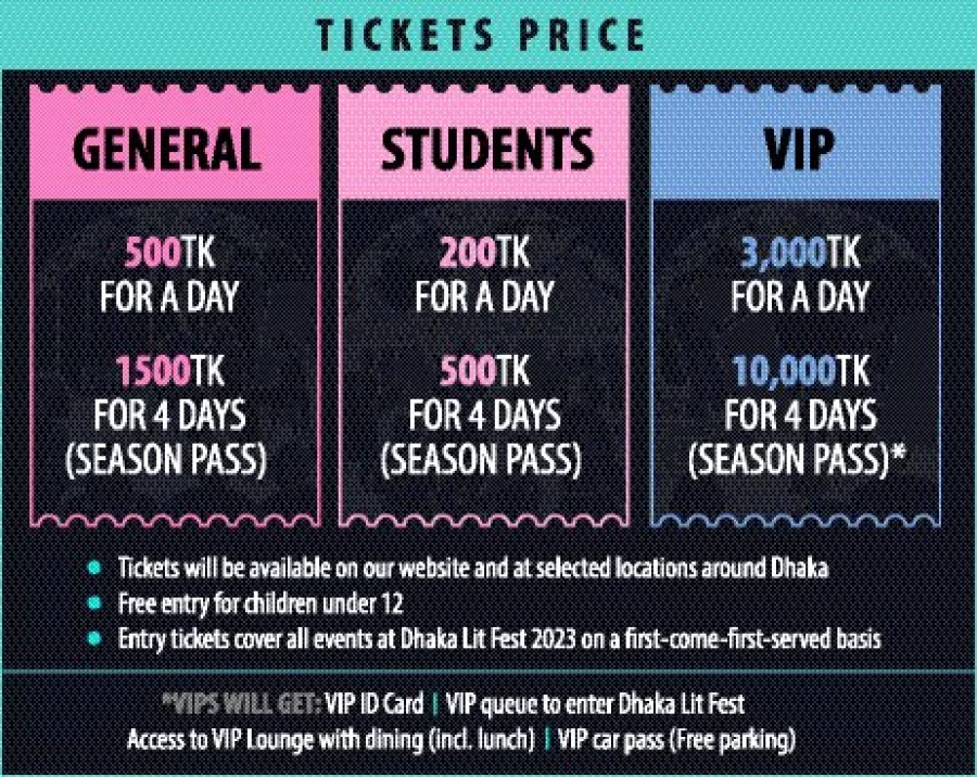 How to sign up for DLF and the cost of tickets