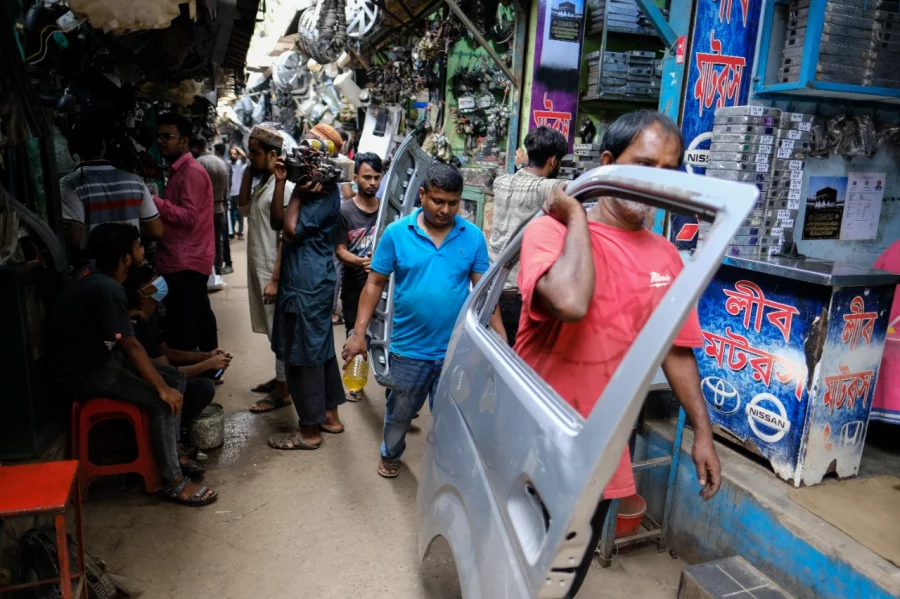 Dholaikhal: The largest hub of motor parts