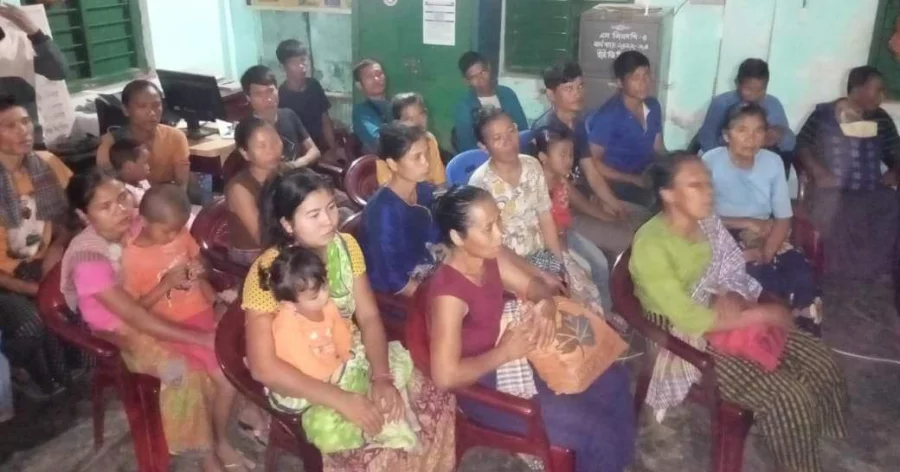 Marma families in Bandarban flee village in fear of KNF violence