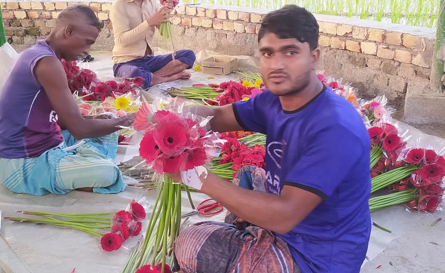 Flower prices skyrocket as Bangladesh celebrates Pohela Falgun ...