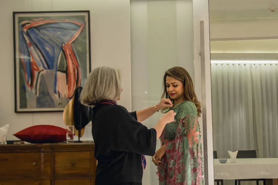 Nadia Samdani awarded with Order of Arts and Letters by French Ministry ...