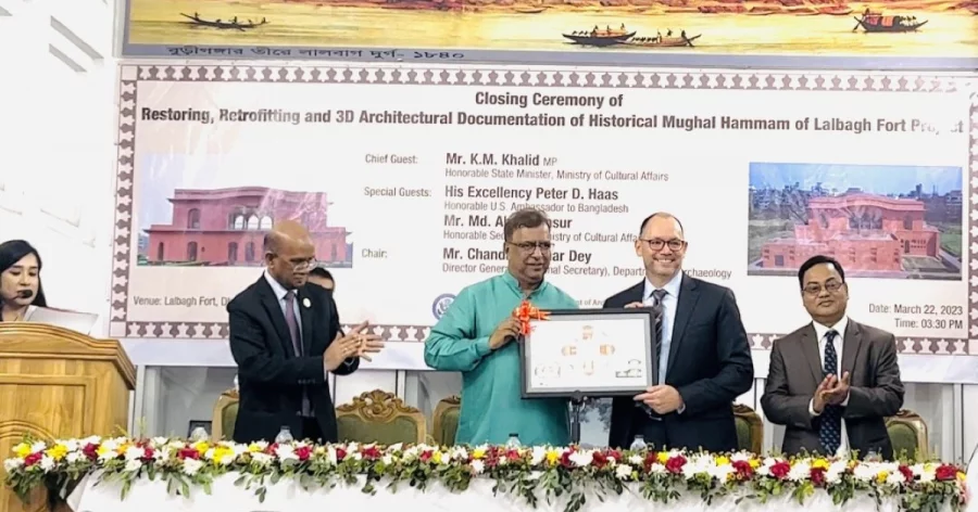 US govt marks completion of restoration, preservation at Lalbagh Fort