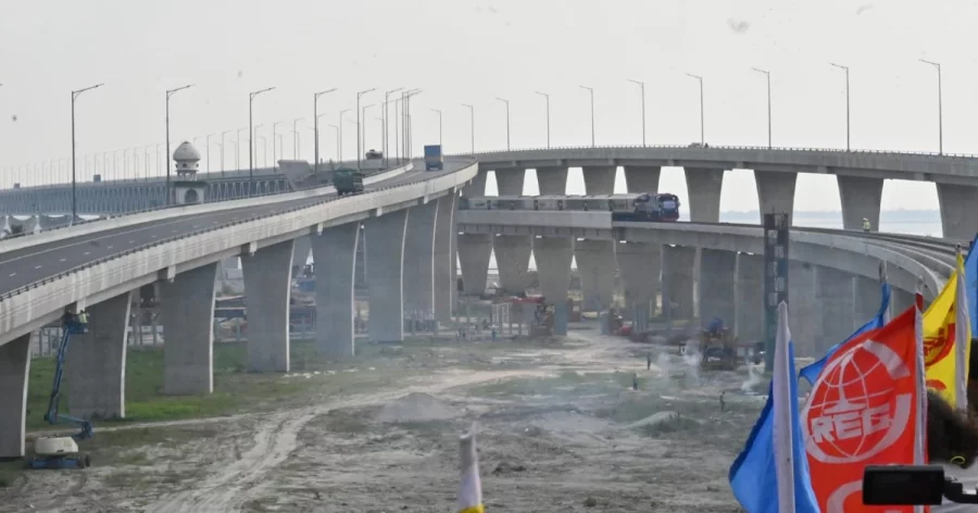 Trial run of train on Padma Bridge completed