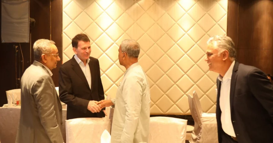 Global CEO André Lacroix visits Dhaka