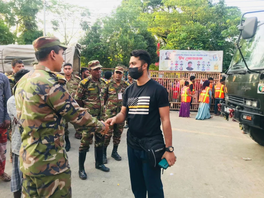 Md Shahjahan Saif works on empowering communities