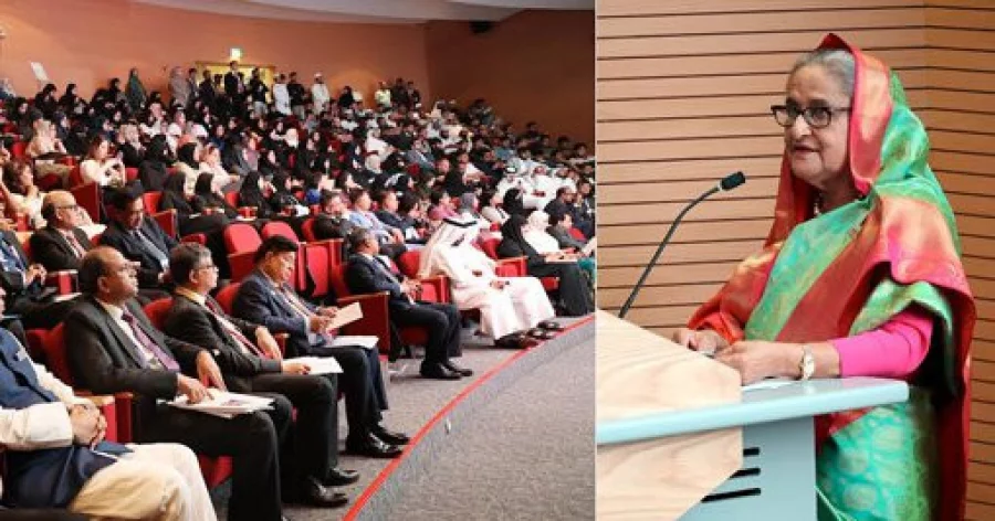 PM Hasina to Qatar University students: Be changemakers
