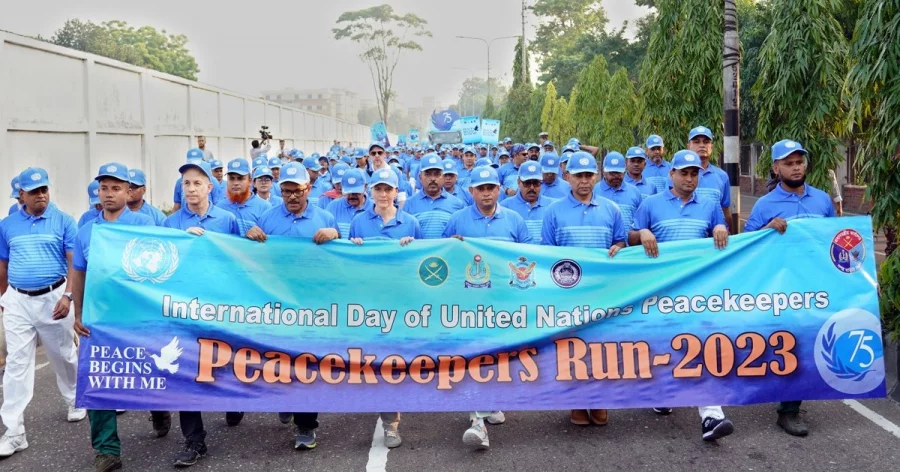 International UN Peacekeepers Day observed