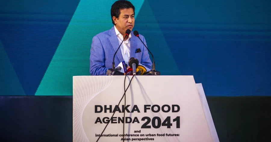 Food firmly on the agenda for Dhaka