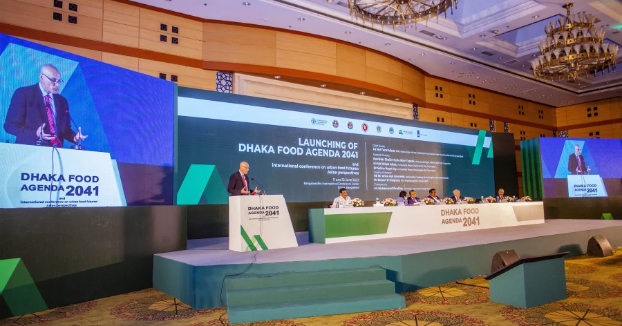 Food firmly on the agenda for Dhaka